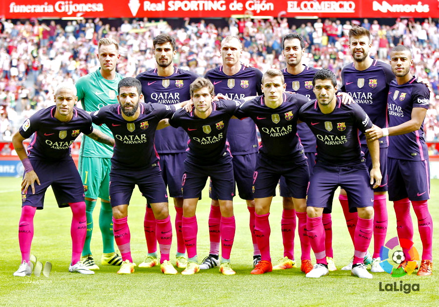 BARCELONA contra Sporting de Gijón 24/09/2016