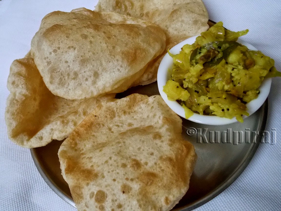Kudpiraj's Garam Tawa: Poori Bhaaji