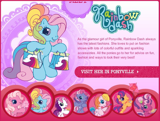 G3.5 My Little Pony: G3.5 Meet the Ponies flash images
