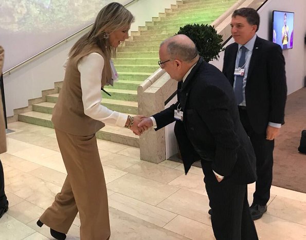 Royal Family Members Attend the Meeting of the WEF