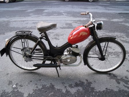MOTOS BORCA: Gimson 65 cc. matriculada en 1961