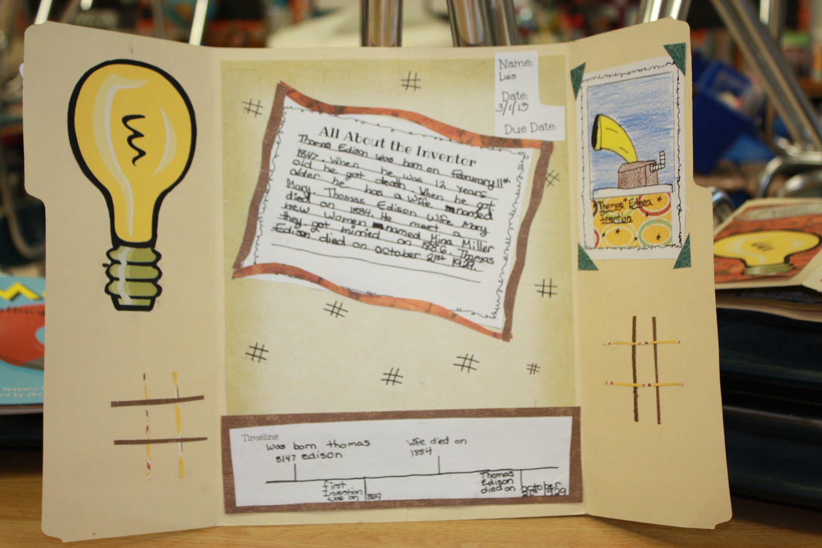 Fabulous in Fifth!: Watt's Up Thomas Edison???