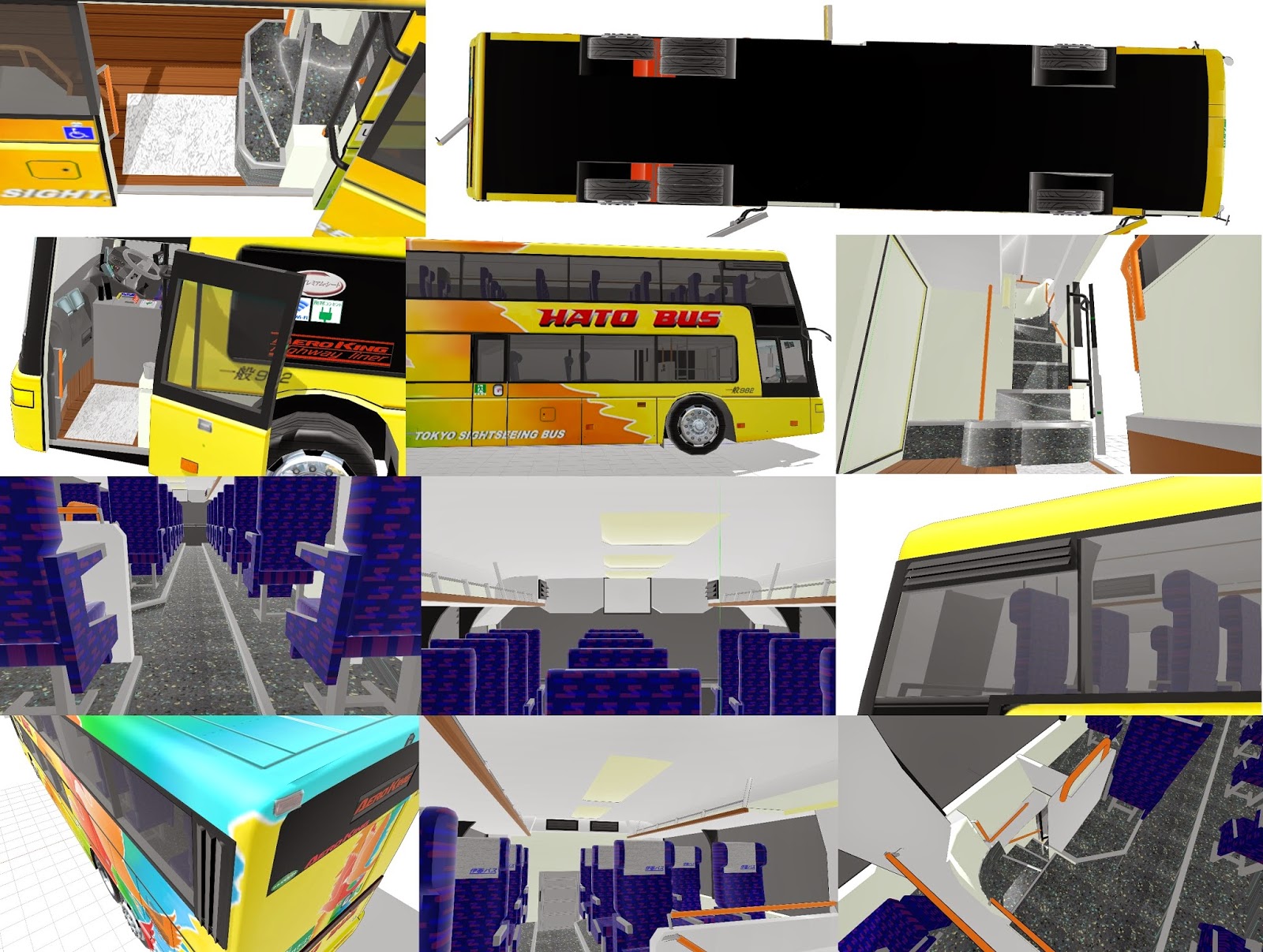 kinoha log: aero king MMDモデル用テクスチャの移植。