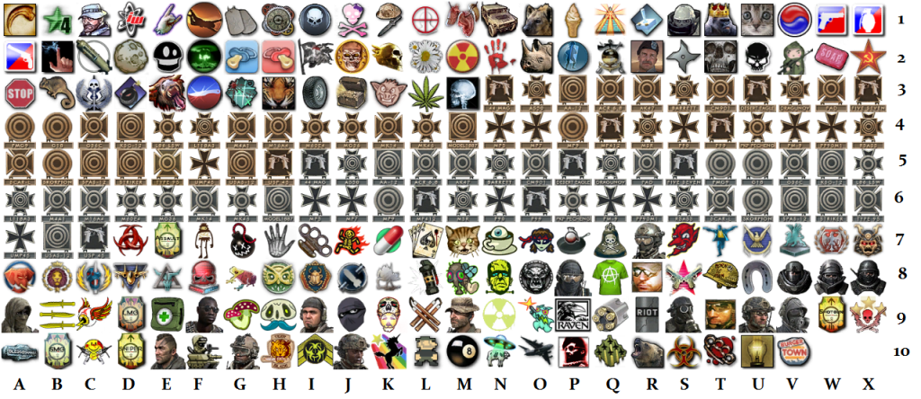 Modern Warfare 3: emblèm callsign mw3