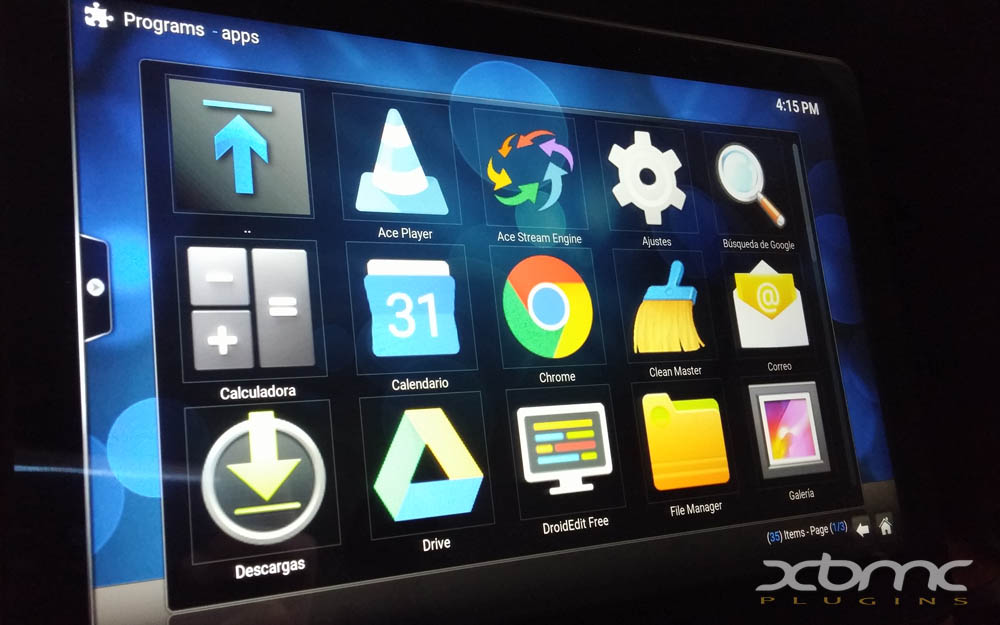 Añadir nuevas secciones al Menú Principal del Skin CONFLUENCE - PLUGINSXBMC