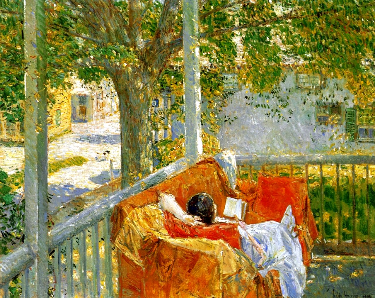 Reading and Art: Frederick Childe Hassam
