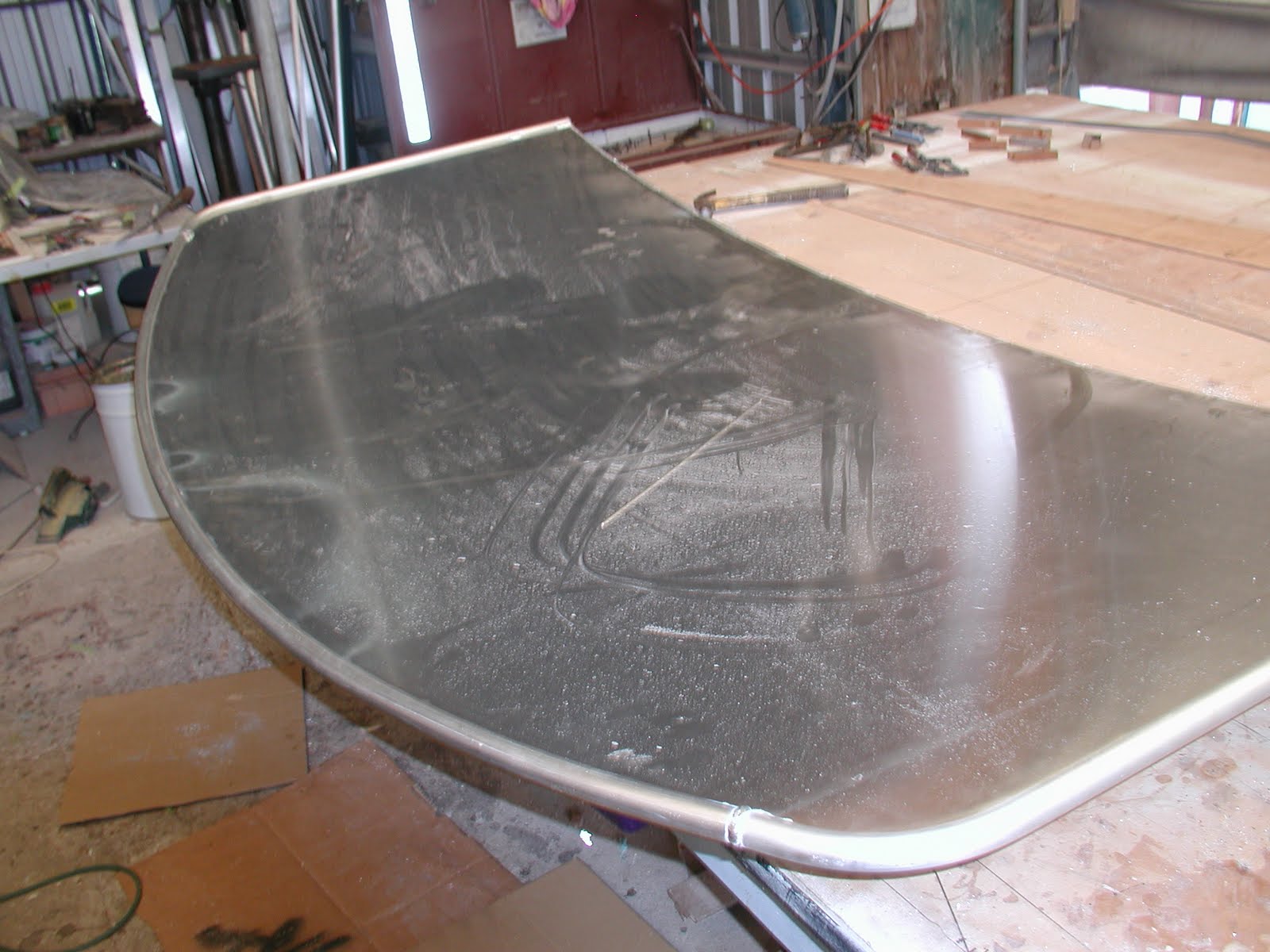 Marshall Design: Hard dodger Sail boat pilot house. Aluminium kit set ...