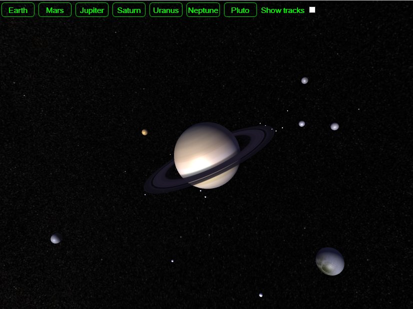 Space. It's... It's...: Simulate all the planets - and their moons