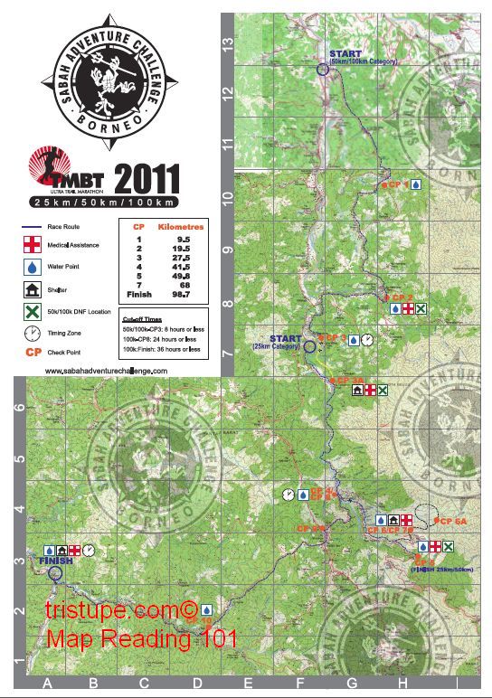 Map Reading 101 ~ TRISTUPE.COM