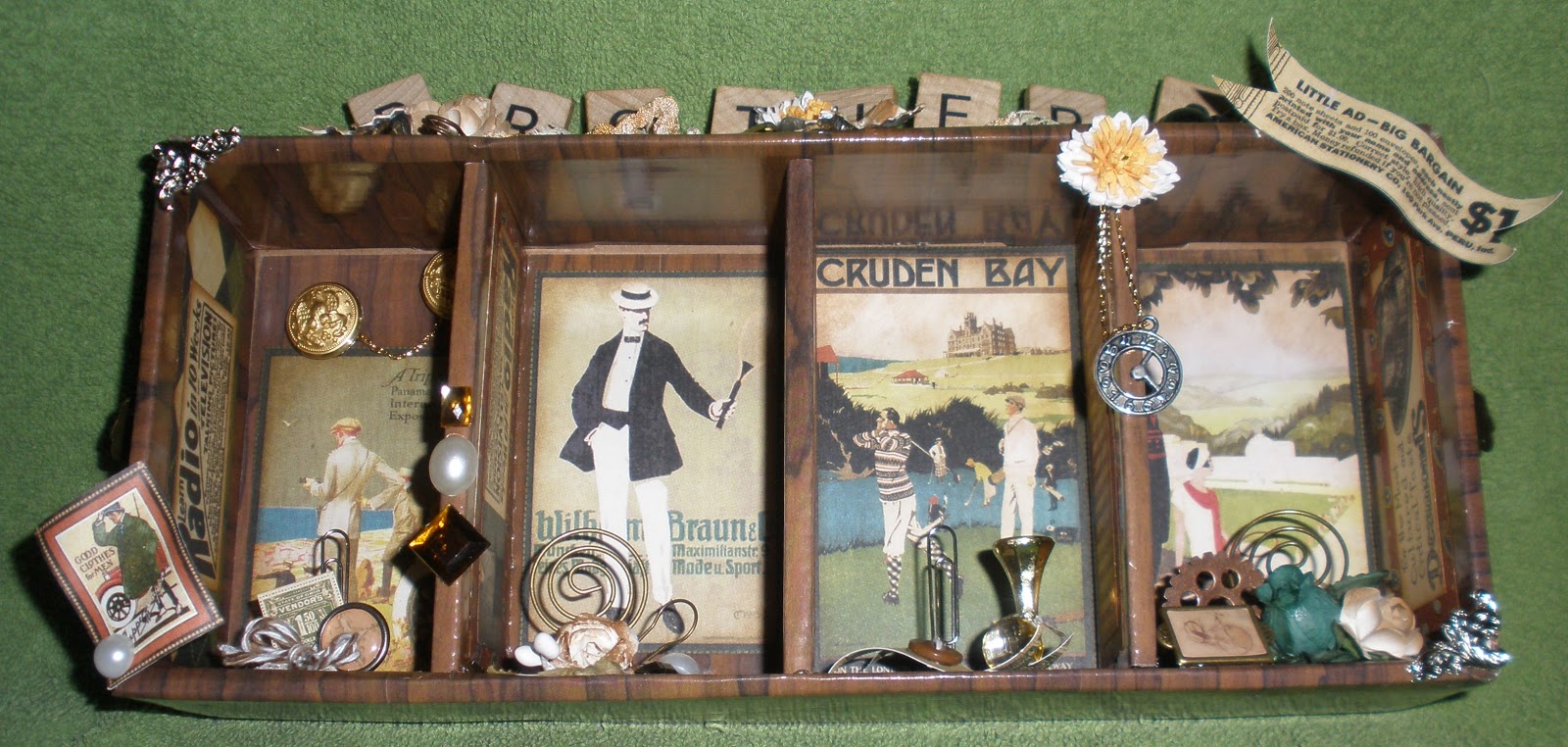 Flowers & More By Rhonda: Guest DT at Angela Holt's Designs- Shadow Box ...