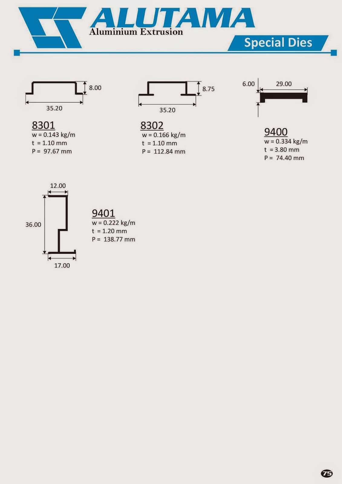 PT. ALUTAMA: SPECIAL DIES
