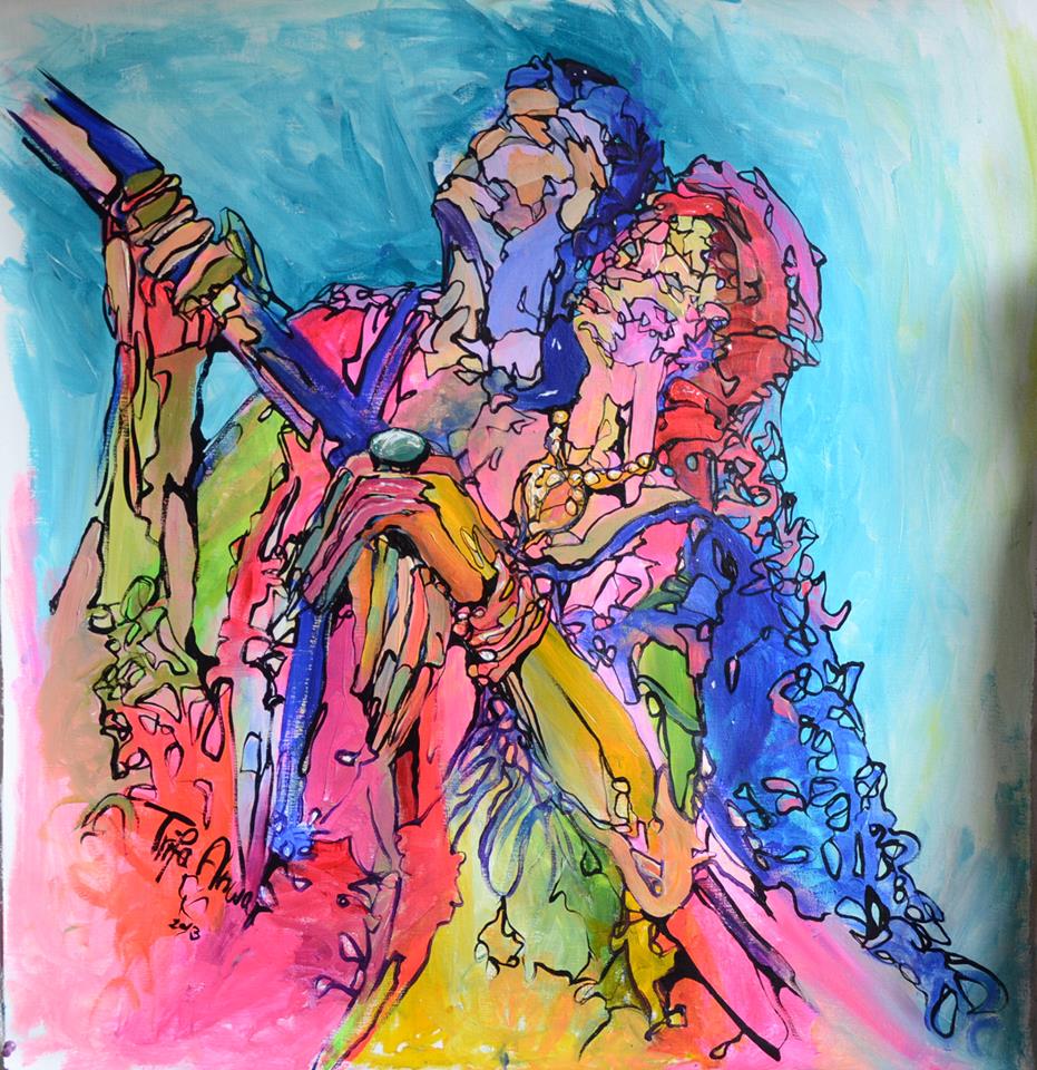 kurdistanart: The Kurdish Painter Trifa Anwar Artist ~ Sulaymaniyah ...