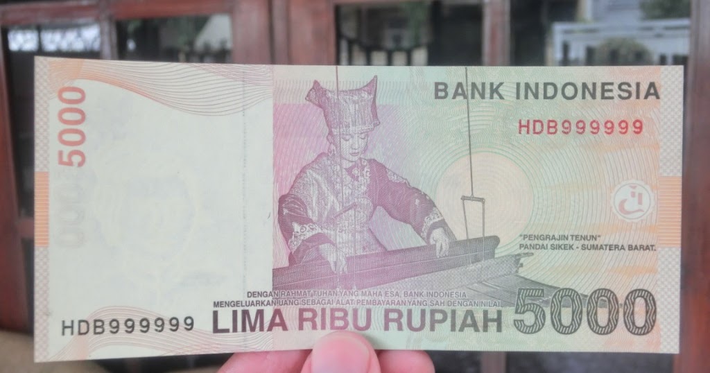 Sejarah Aset yg Berharga : UANG 5 RIBU SERI 9-9-9-9-9-9