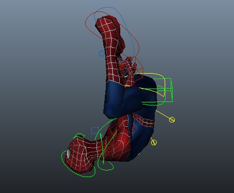 Rong Zong: Spiderman Poses