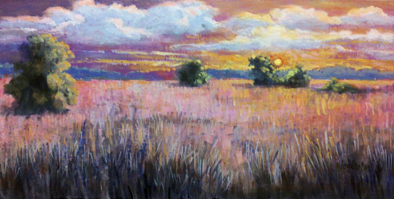 Six Artists Six Prairies: Prairie Dusk