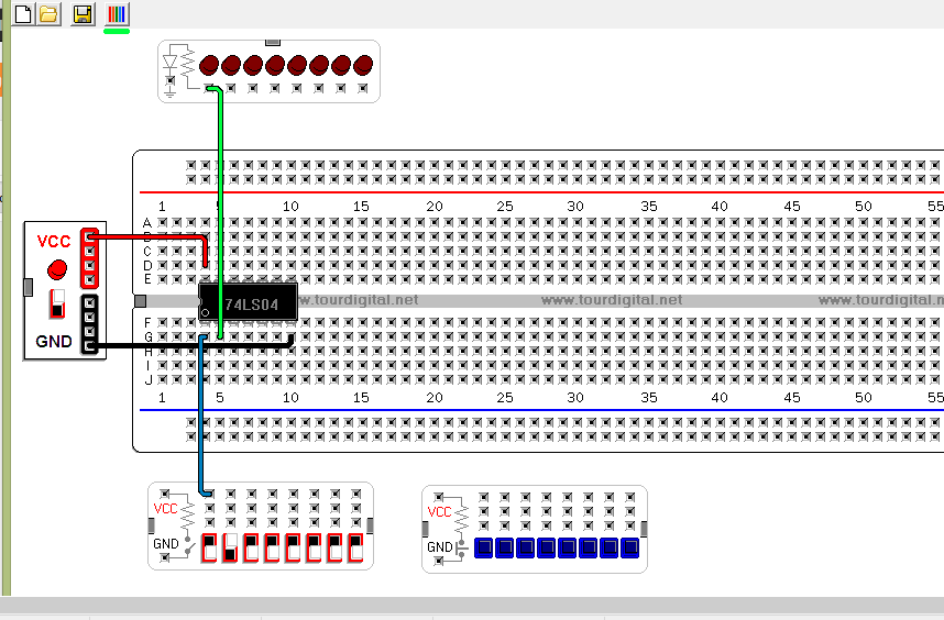 Arquitectura Computacional: Compuerta Logica NOT