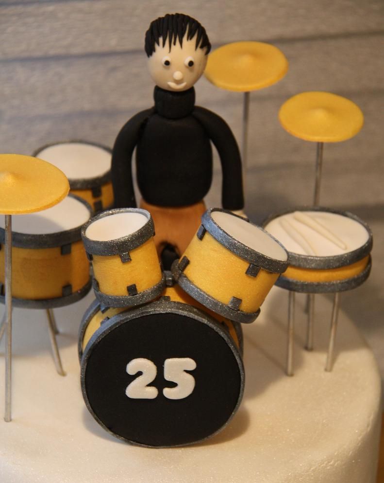 Tortowe Kreacje "szyte na miarę": Perkusja