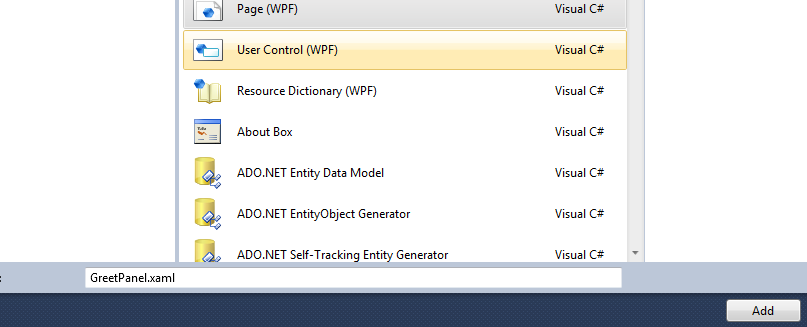 Dot Net Tricks Writing A Reusable Wpf Control With Design Support