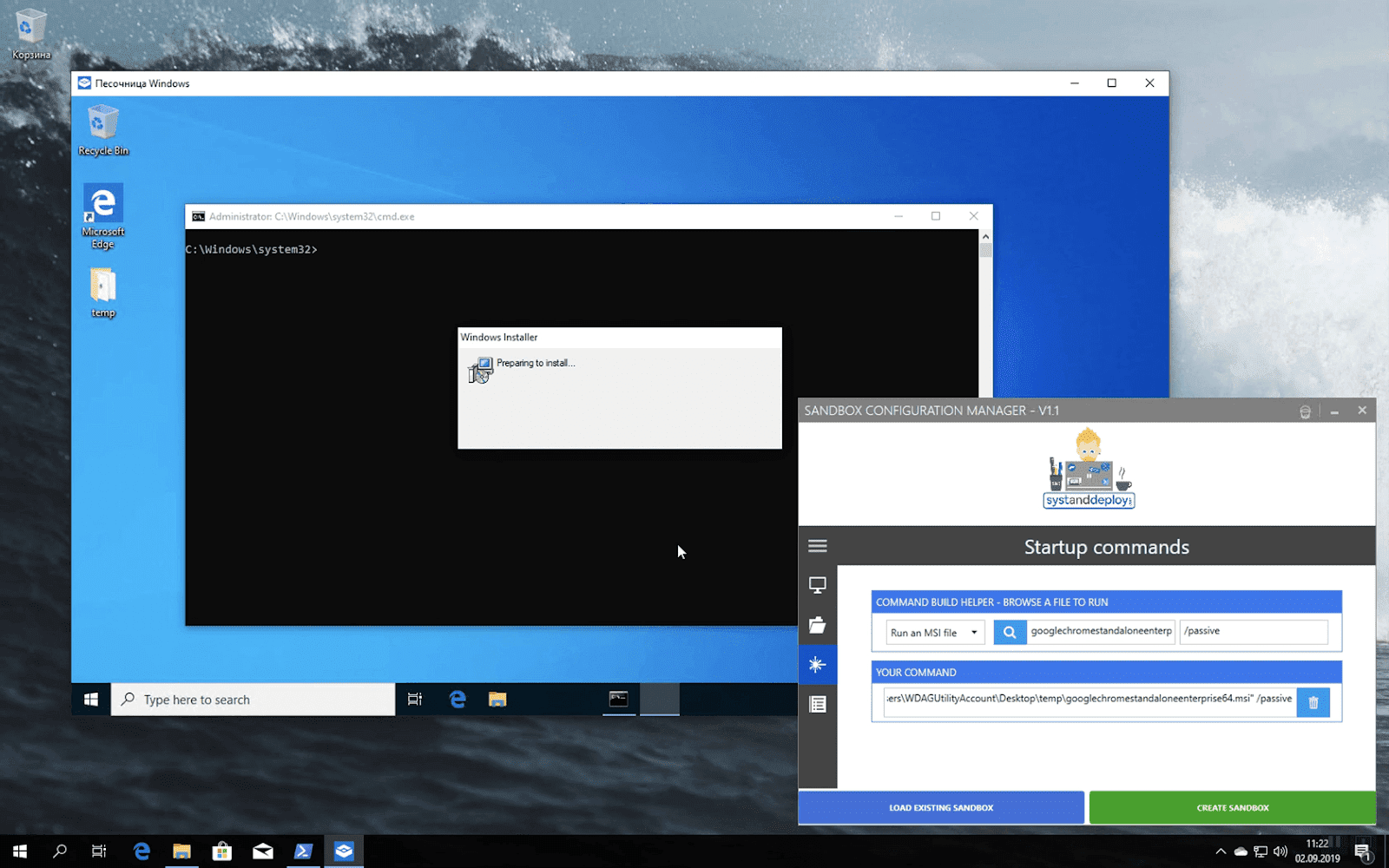 Windows Sandbox Editor - Windows 10 Sandbox yapılandırma dosyaları ...