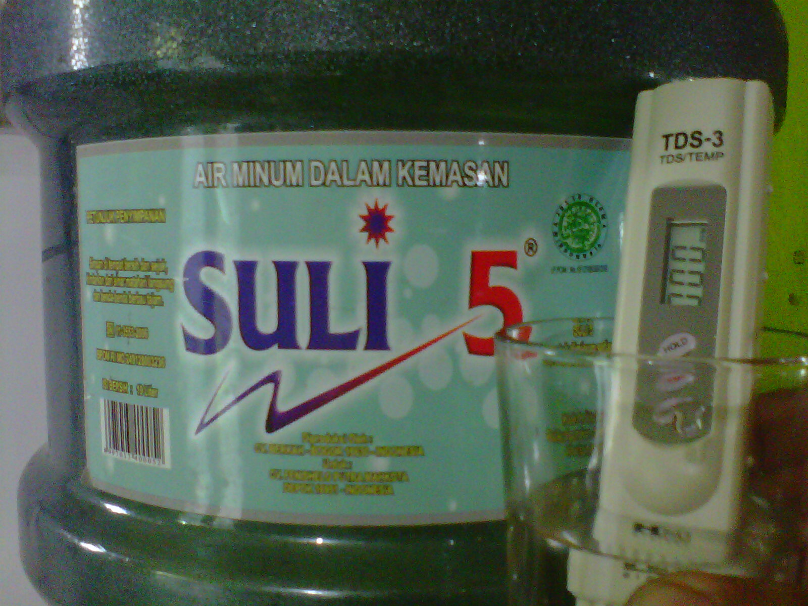AIR HEXAGONAL BIO ENERGY SULI 5: Tes TDS dan ELEKTROLIZER