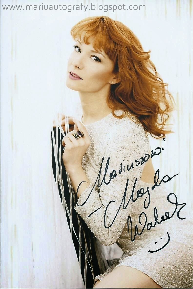 Autografy Mariu: Magdalena Walach