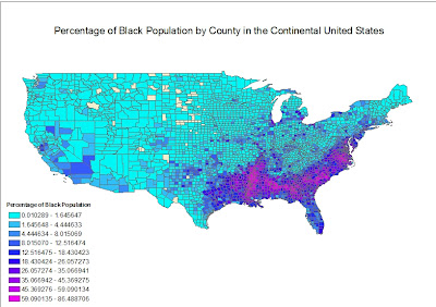 Black population density map us - sergnight