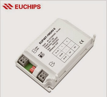Euchips LED lighting drivers: Triac Dimmable LED Dimmer 24V