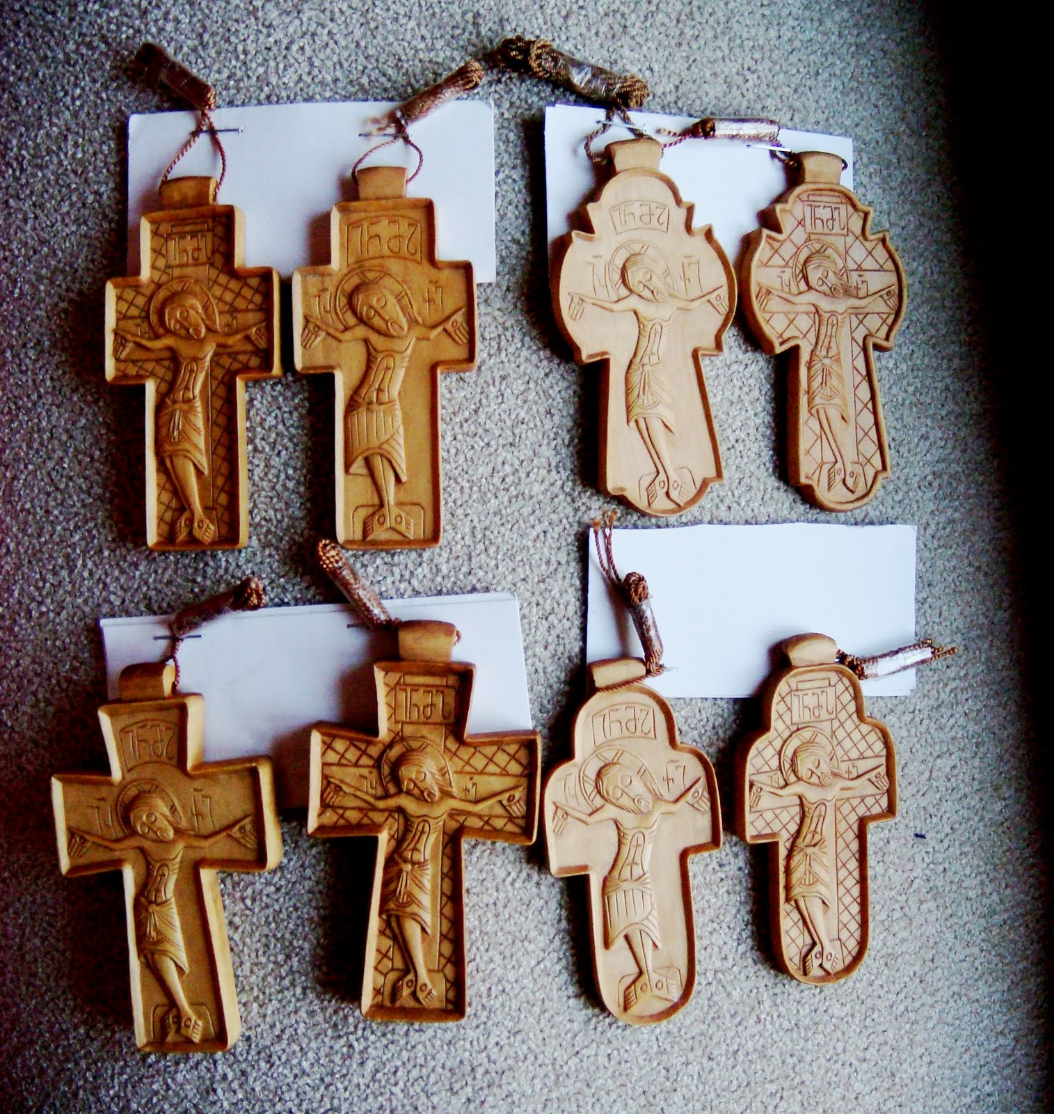Eight Georgian Orthodox Crosses | Лавка Радостей
