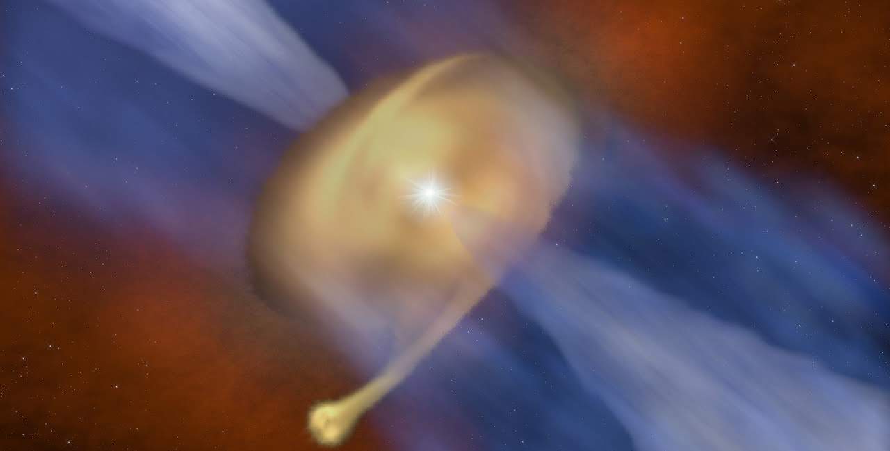 Descubierta una joven estrella formándose como un planeta - Ventana en ...