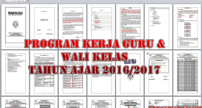 Contoh Program Guru dan Wali Kelas Tahun Ajar 2016/2017 Gratis - Info ...