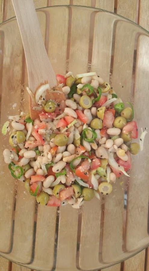 Ensalada de alubias en 5 minutos | Cocina