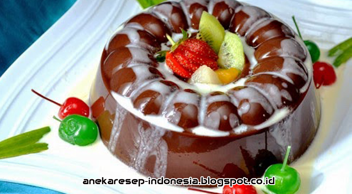 RESEP PUDING COKLAT SPECIAL
