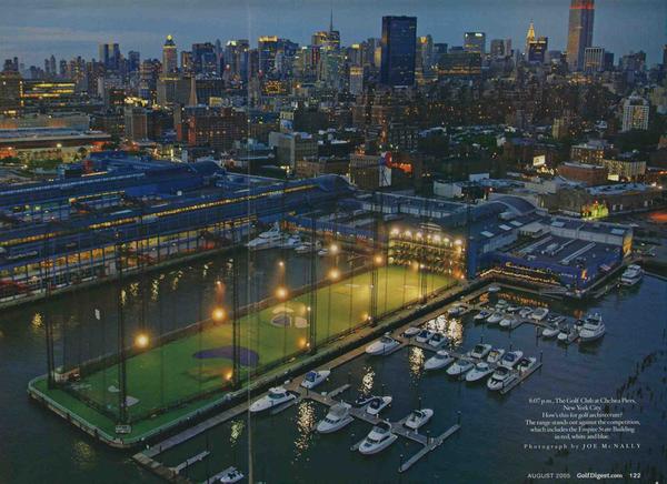 New York Intern: Chelsea Pier Driving range