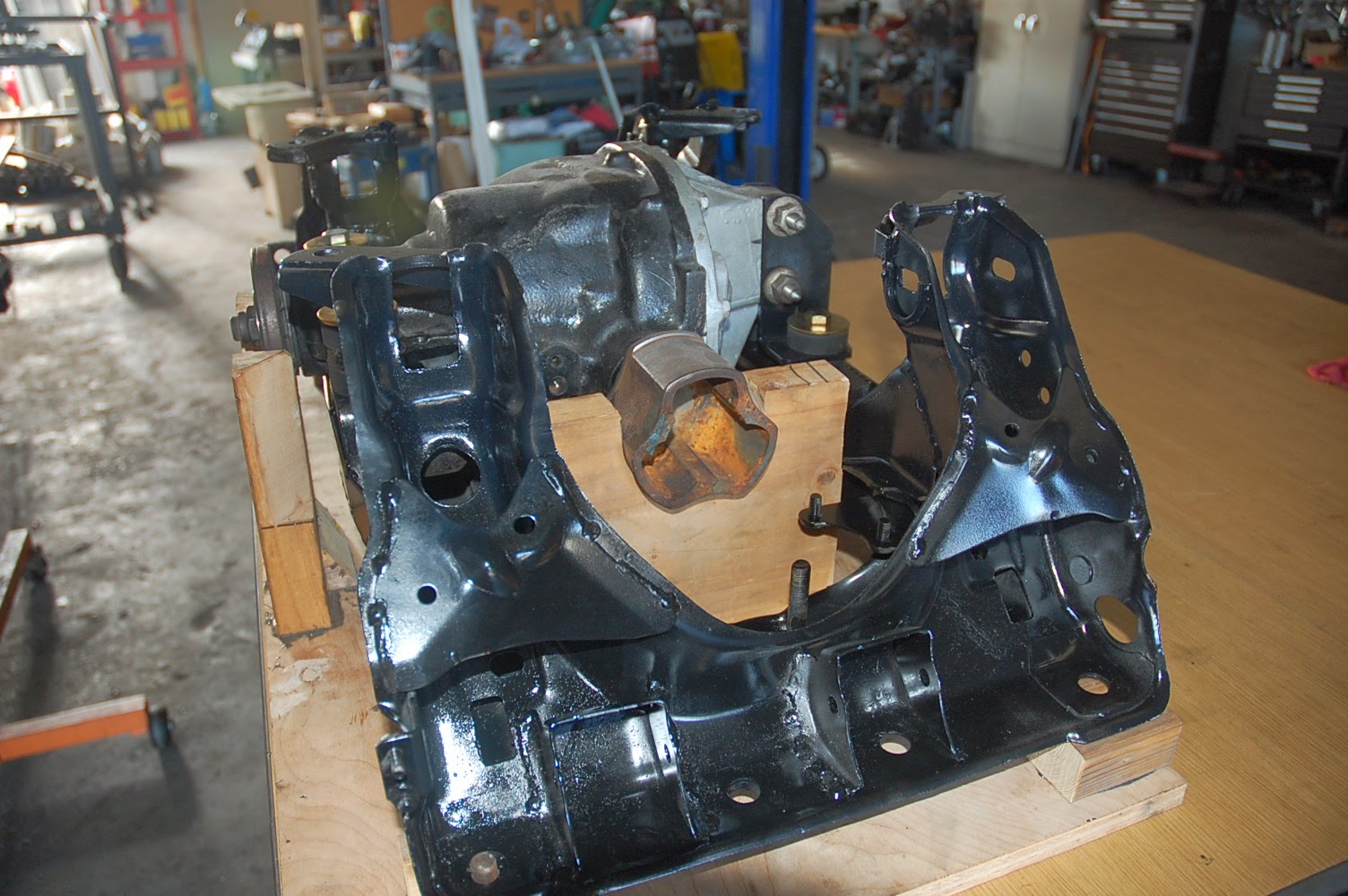 MiataV8 Conversion: Rear subframe