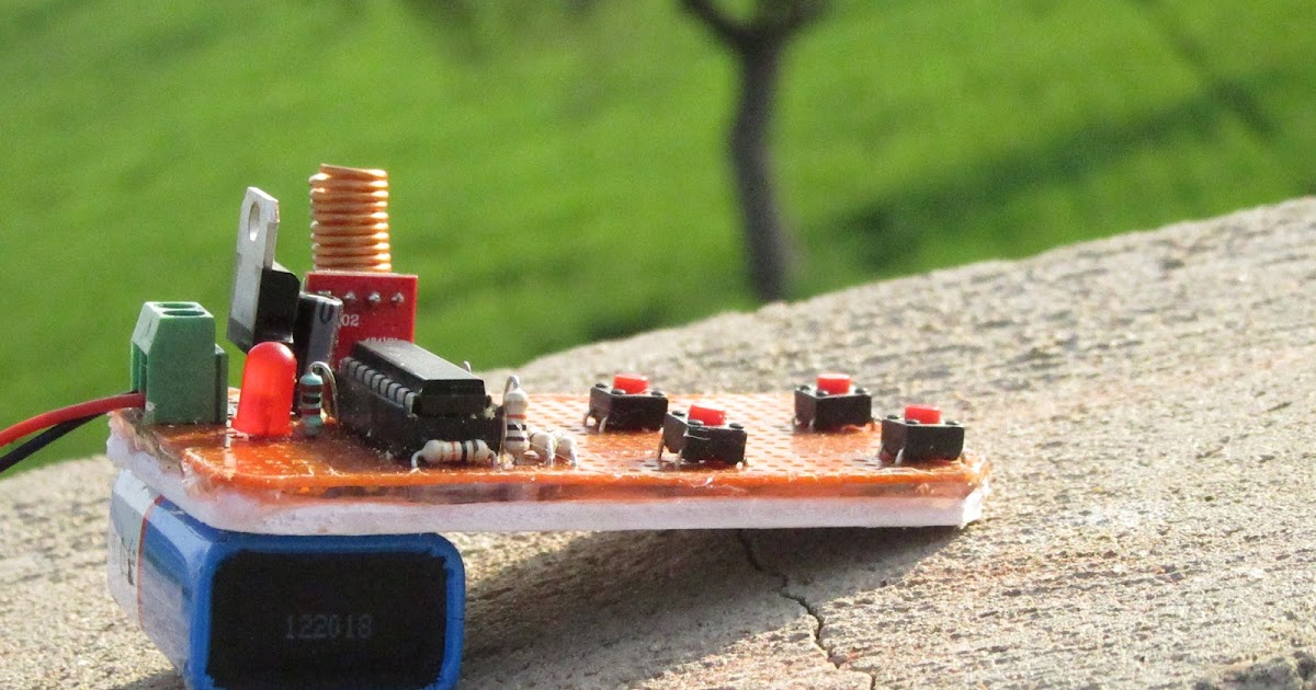 Creative Electronics : How to make 4 channel Wireless Rf Remote control ...