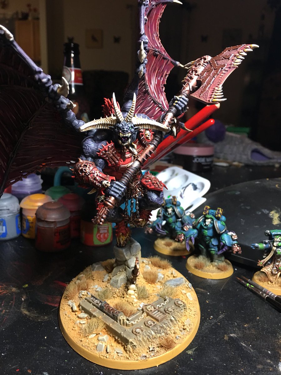 Dark Future Games: Khorne Bloodthirster of Insensate Rage