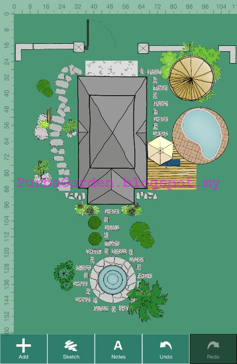 Landscape Design Sample Drawings - Purba Garden And Landscaping