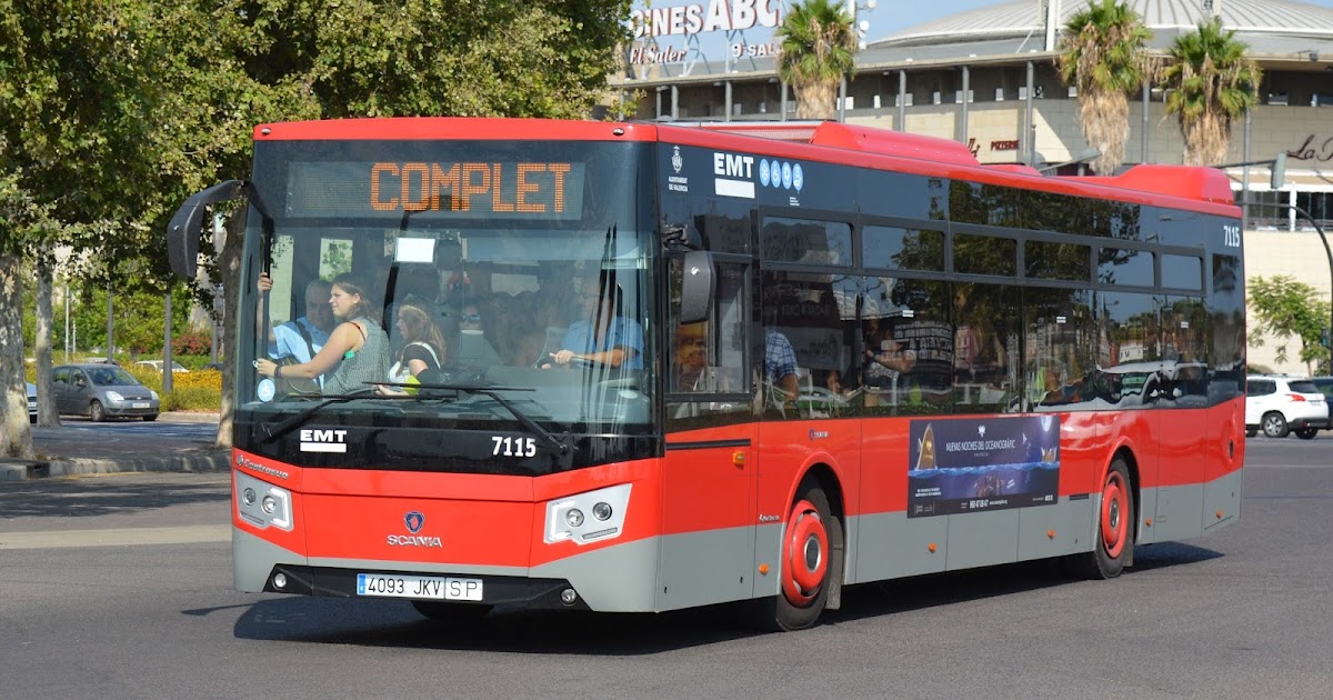 Autobuses por Valencia: EMT Valencia: Línea 25 "Complet"