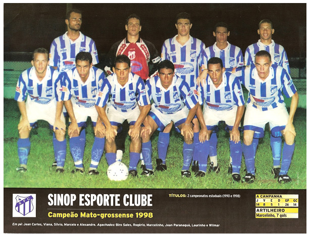 Botões para Sempre: Sinop Futebol Clube - MT