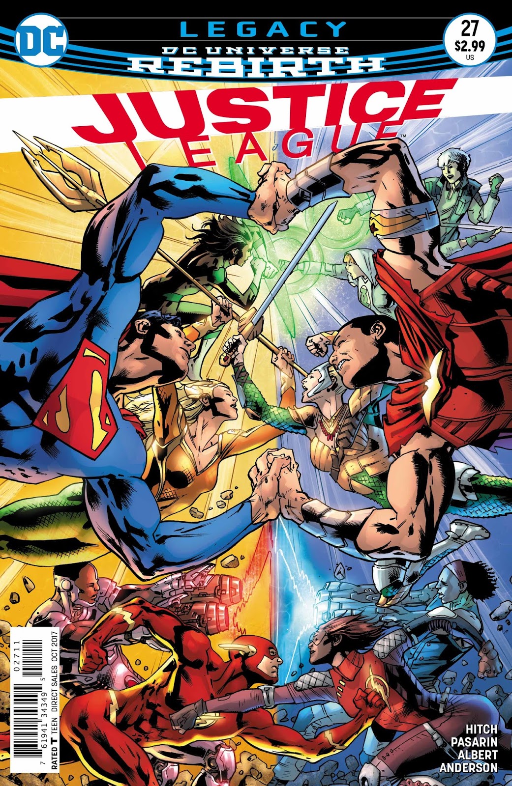 Weird Science DC Comics: PREVIEW: Justice League #27