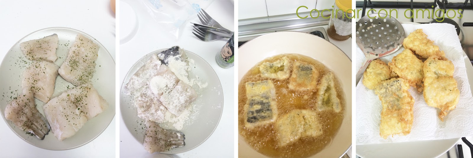 Merluza rebozada con verduras asadas | Cocinar con amigos