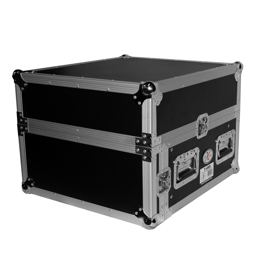 Pro X Cases: 4 Space Amp Rack 10 Slanted Top 4U 10U Mixer DJ Combo Rack ...