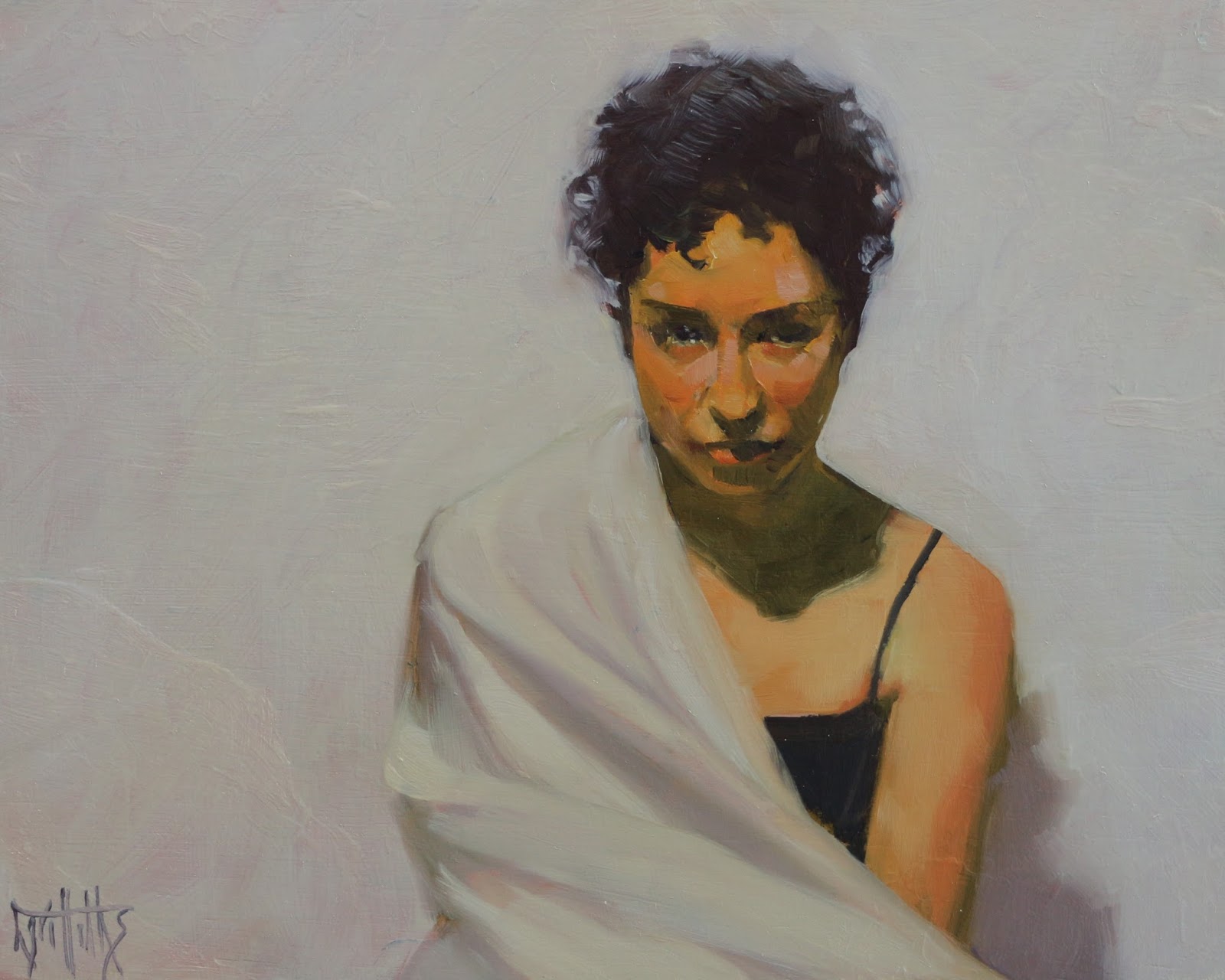 Helen Griffiths Art: Strength - Sold