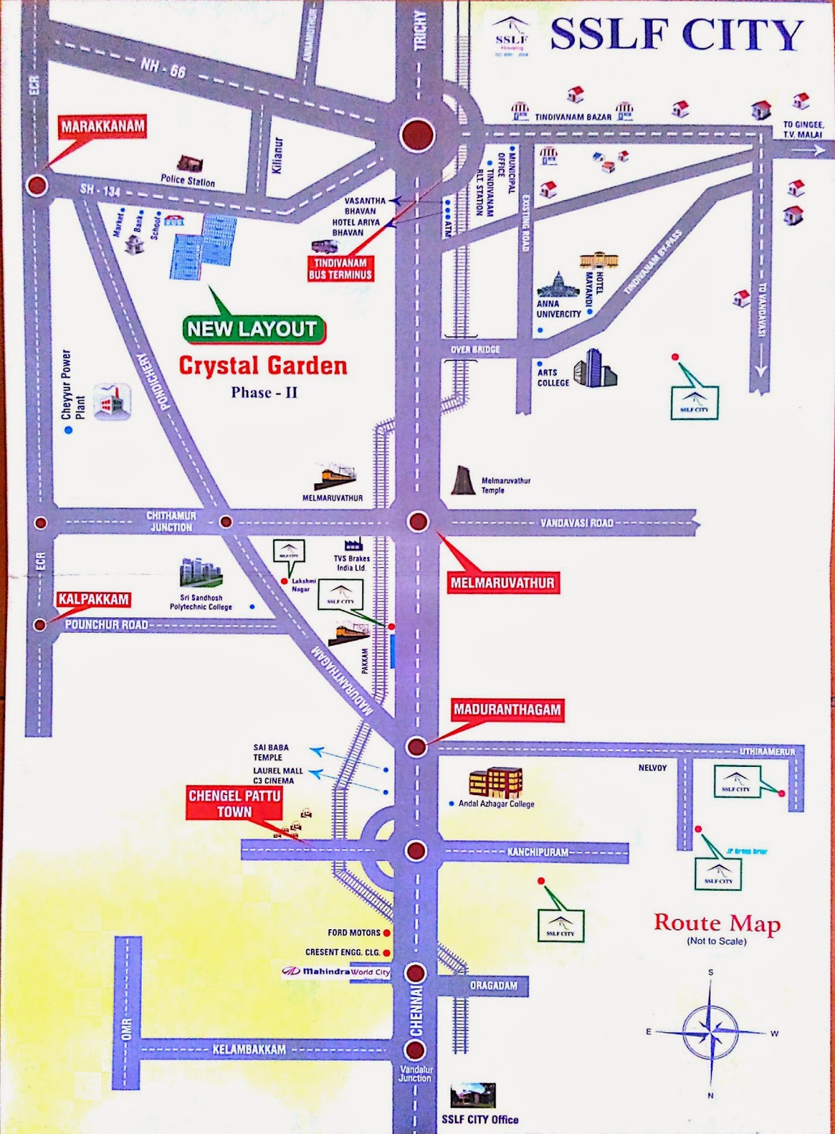 SSLF City & Housing: Vijayalakshmi Garden- Brammadesam (Marakkanam to ...