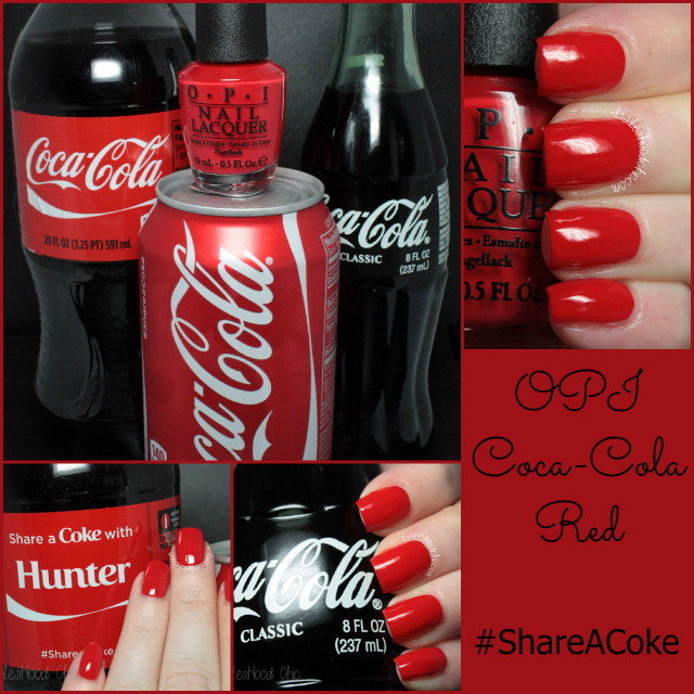 TrailerHood Chic: #ShareACoke OPI Coca-Cola Red