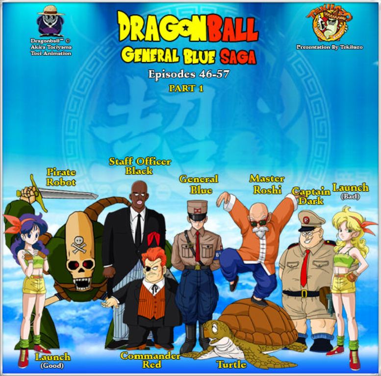 Mundo Dragon Ball: Saga General Blue