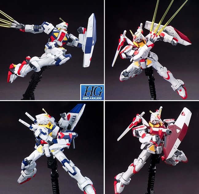 HobbyKid: HGGB 1/144 Beginning J & D Gundam