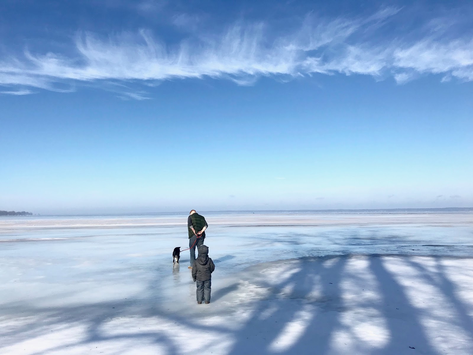 winter at oneida lake - Loving Life Moore
