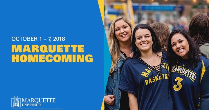 Marquette AIM Program Blog: Marquette homecoming week kicks off today!
