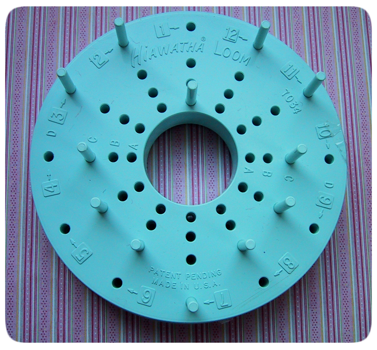 Happy as a Lark: Flower Loom Heart Tutorial